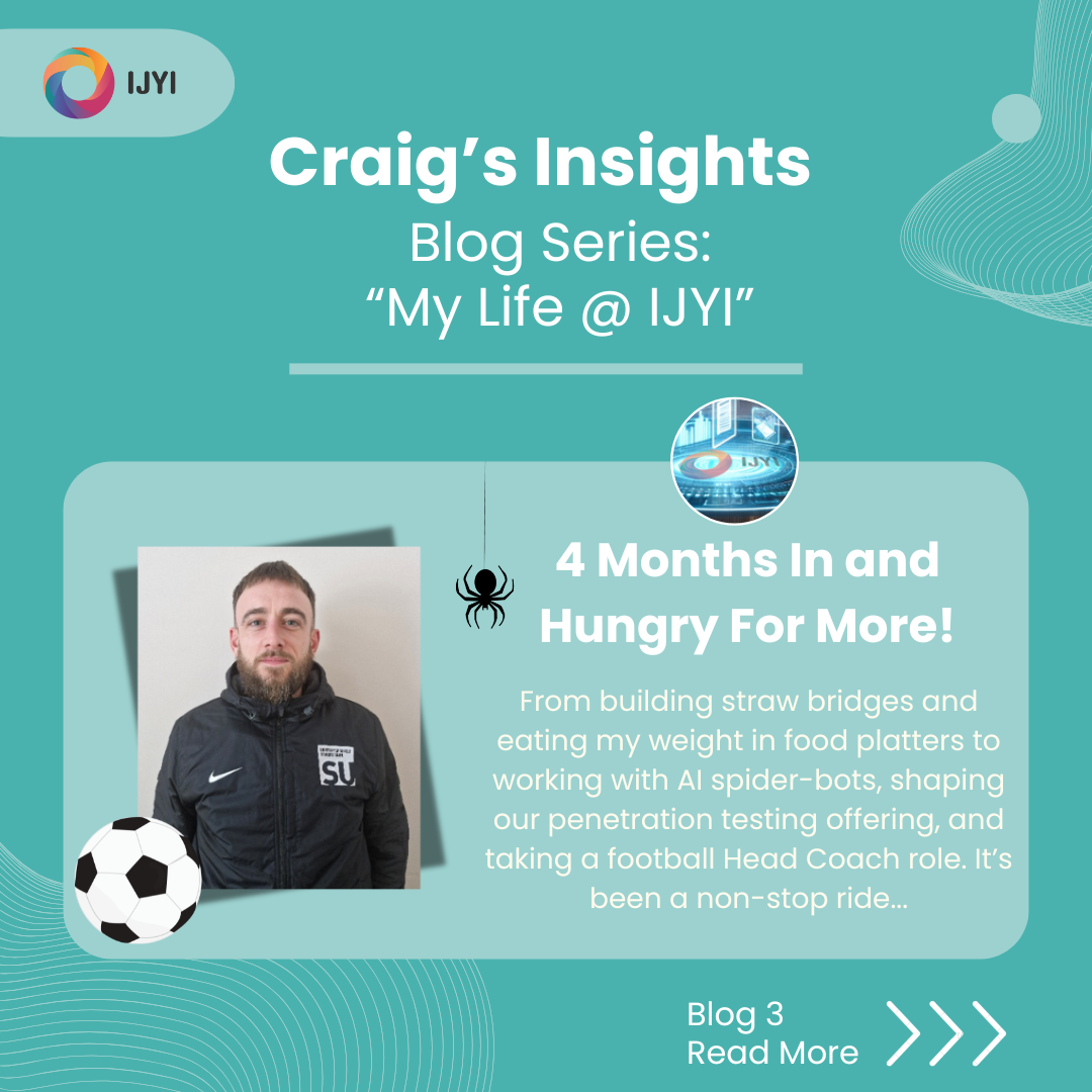 Craig’s Insights (Blog) - 4 Months In and Hungry For More!